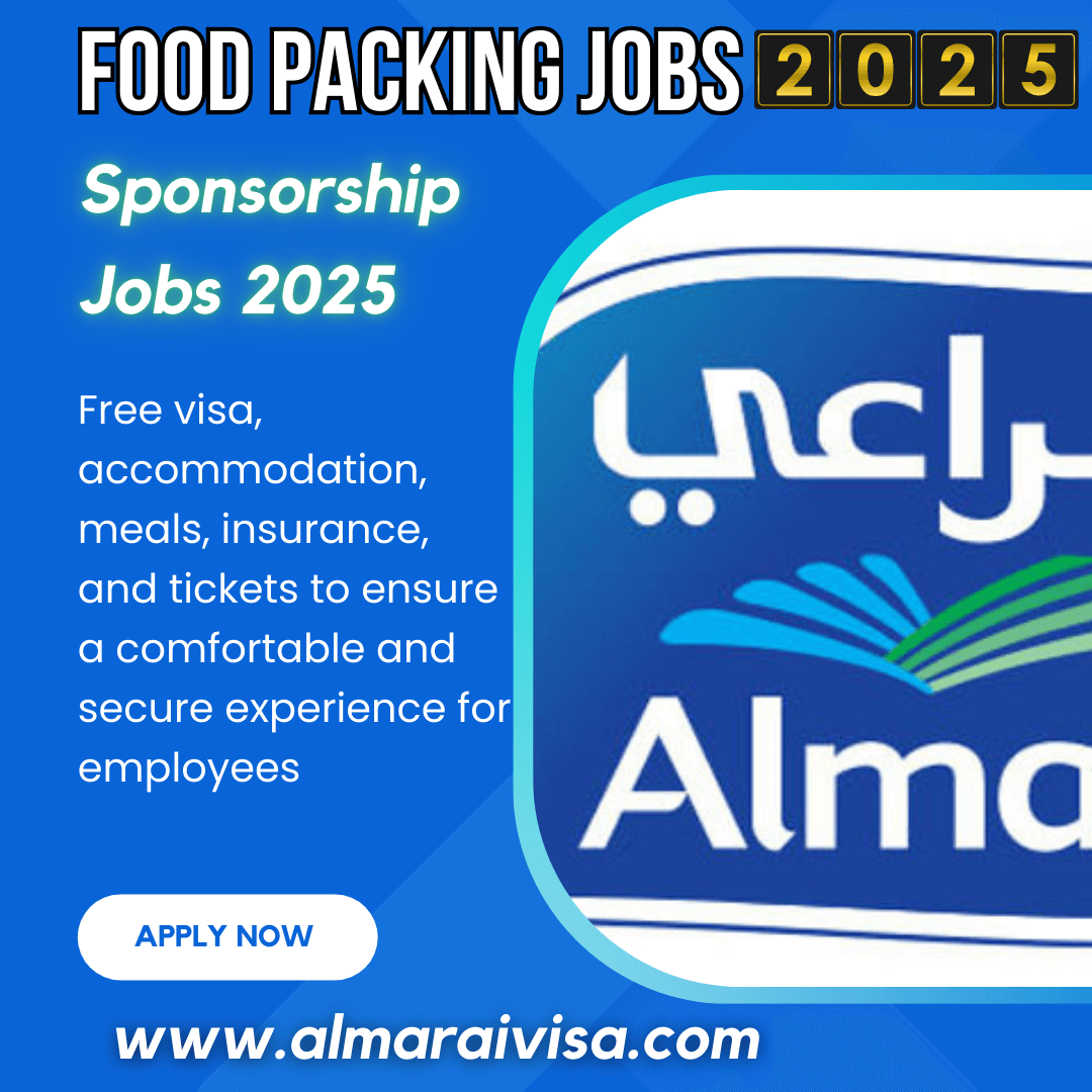 Almarai Packing Jobs 2026 - Almarai Company Visa Sponsorship Jobs